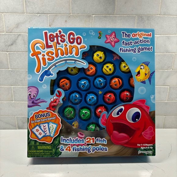 Toys | Lets Go Fishin Game Kids | Poshmark